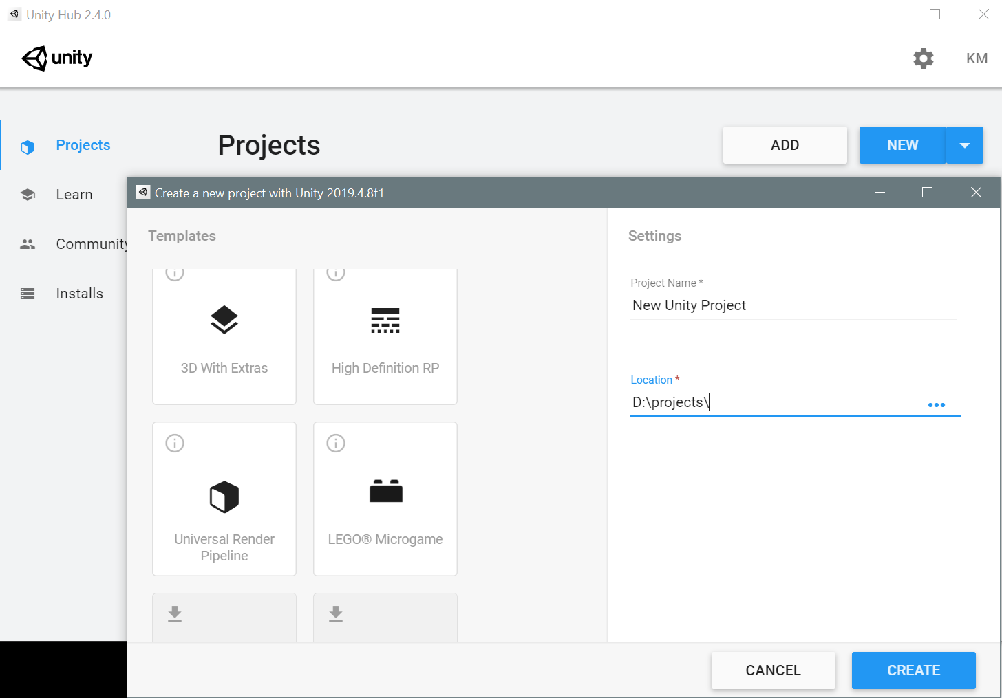 Where S The Lego Microgame Cannot Locate In Hub Learn Content Unity Discussions