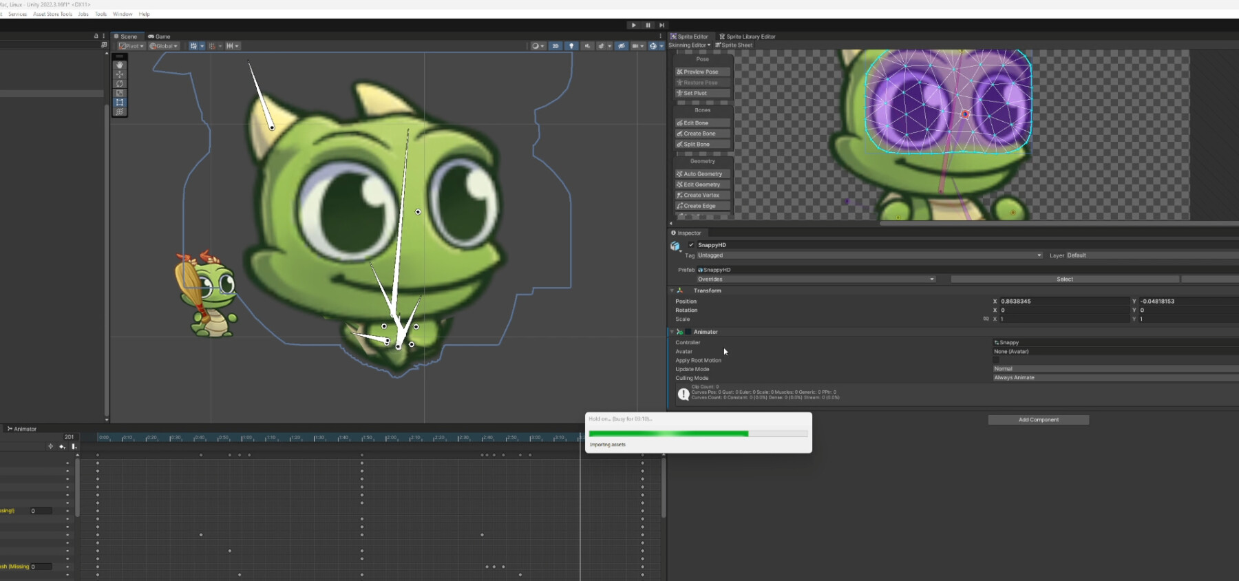 Re-using rig for same character scaled up, keeping the animations? - Unity Engine - Unity ...