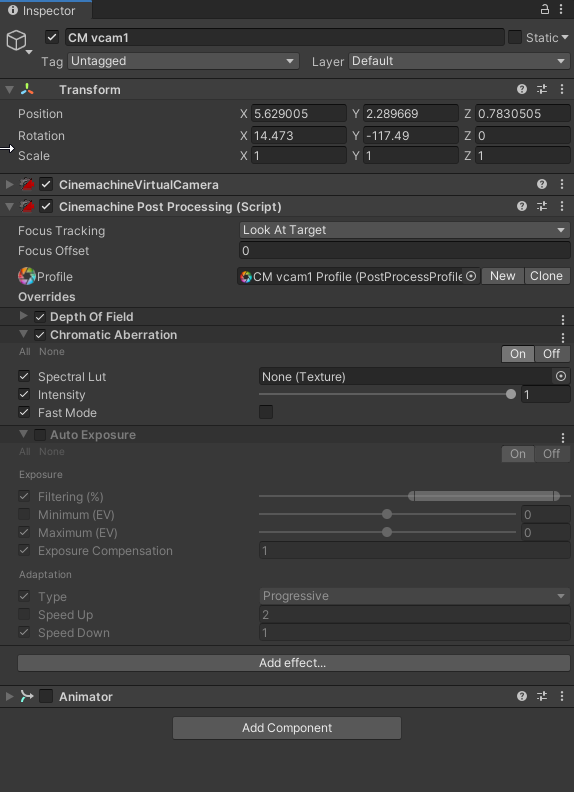 cant get post process volume to work with cinemachines. - Unity Engine ...