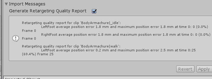 How to fix the retargeting quality error - Unity Engine - Unity Discussions