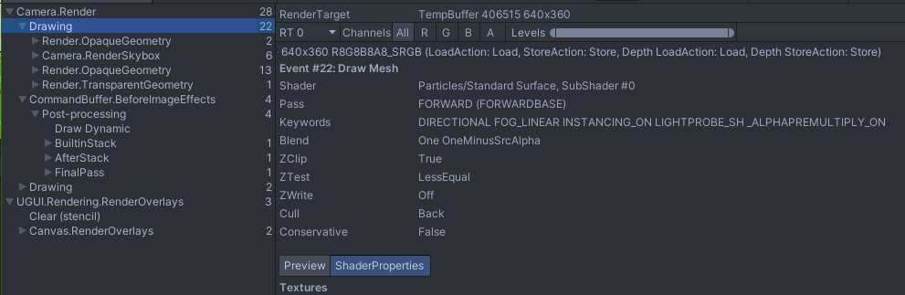 Getting All The Renderers That Are About To Draw Unity Engine Unity Discussions