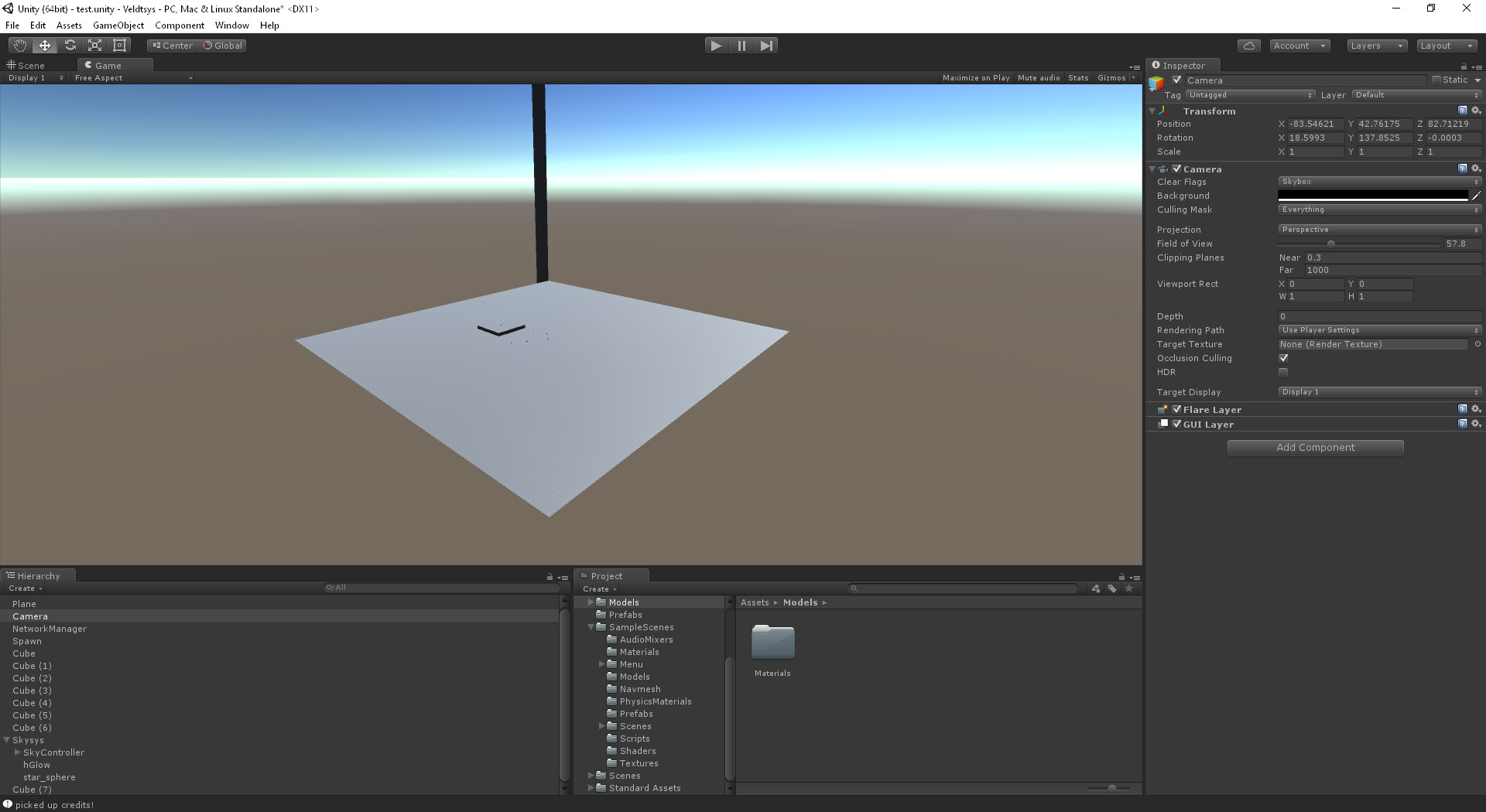 How would one render objects behind all others, like a backdrop ...