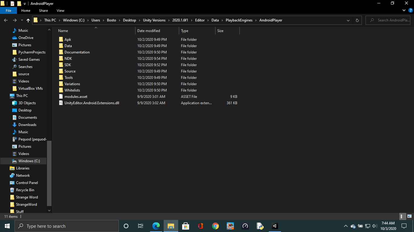 I Got Jdk With Unity Hub But Android Export Says I Didnt Unity Engine Unity Discussions