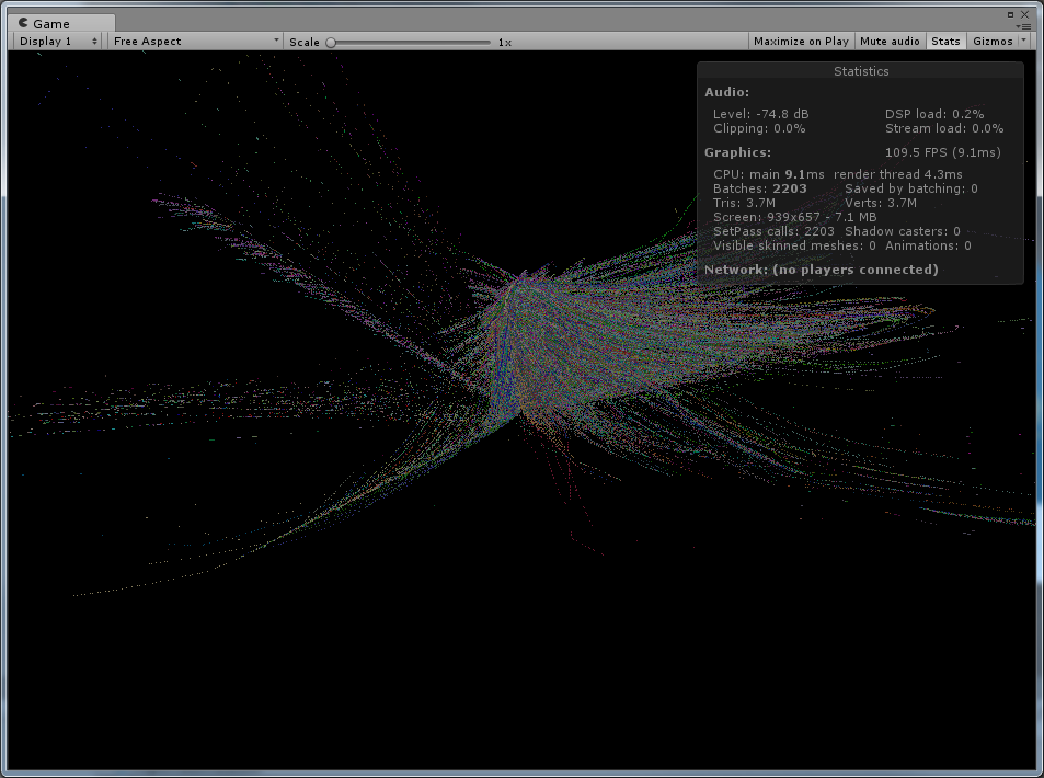 Most efficient way to display large scatter plots? - Unity Engine ...