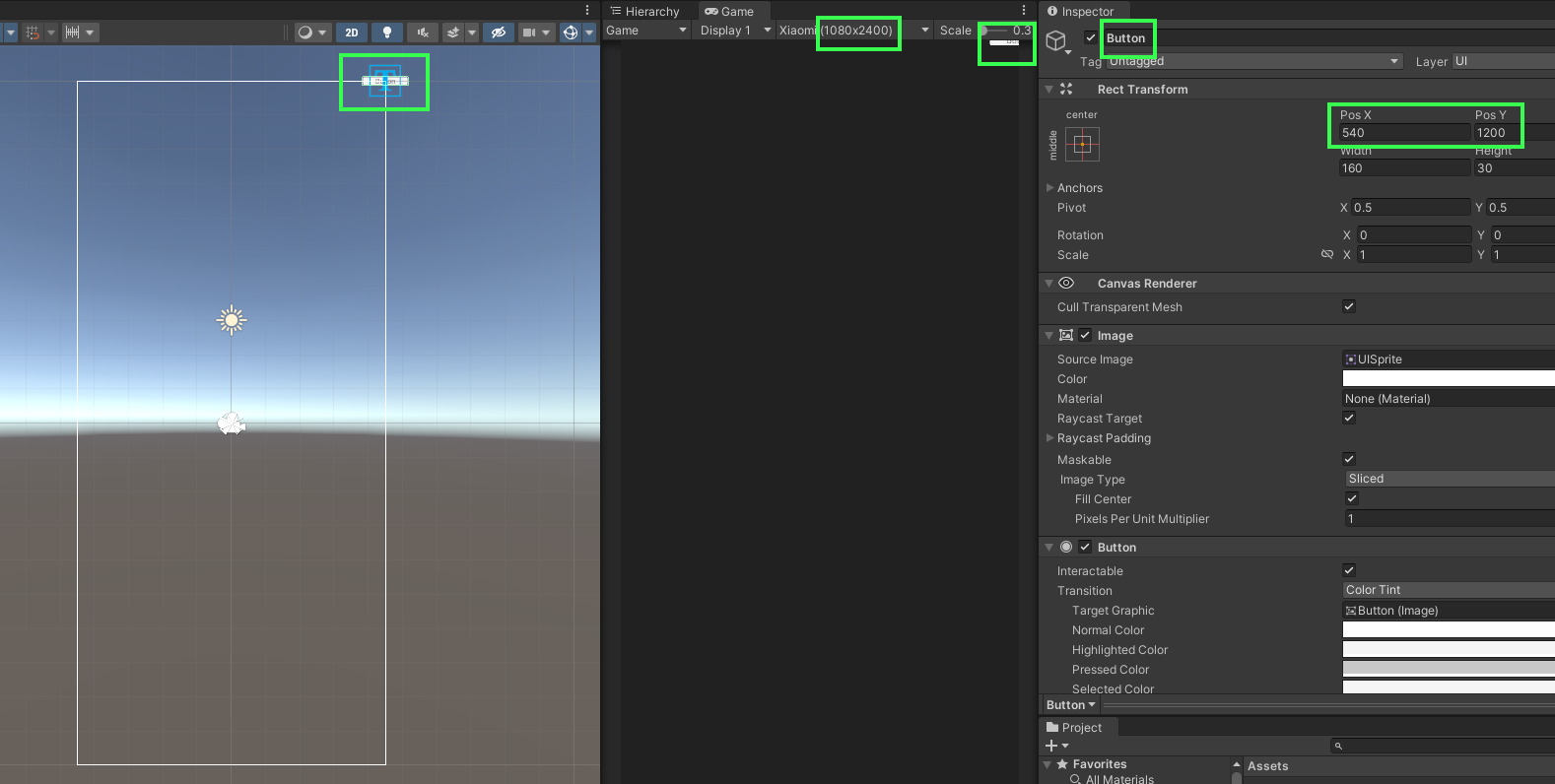 Why world space position is in screen space pixels for UI Button? - Unity Engine - Unity Discussions