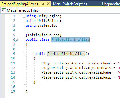 Automatic signing of keystore - Unity Engine - Unity Discussions