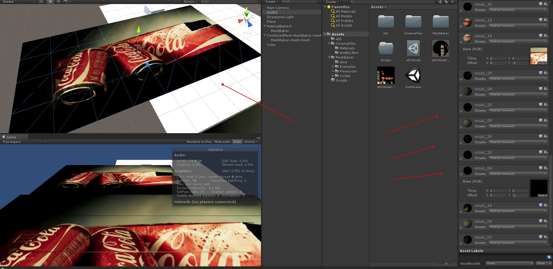 Change material or texture(from atlat) to sprite sheet animation in a submesh segment - Getting ...