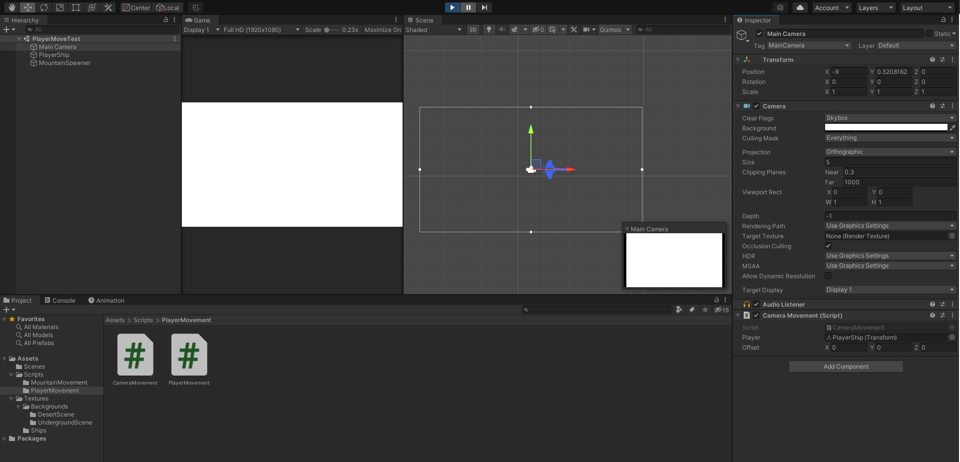 C# Script On Camera Hides Player? - Questions & Answers - Unity Discussions