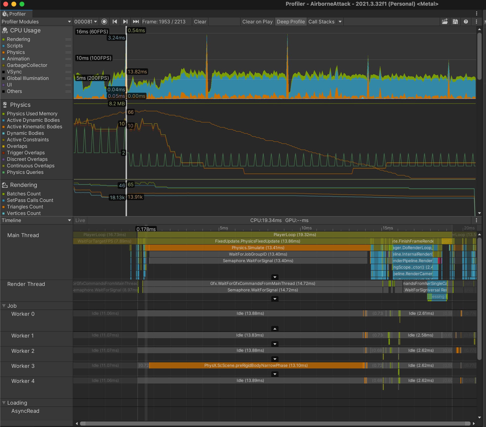 Physics.Simulate - Spikes - Taking too much time from frame to frame - Questions & Answers ...