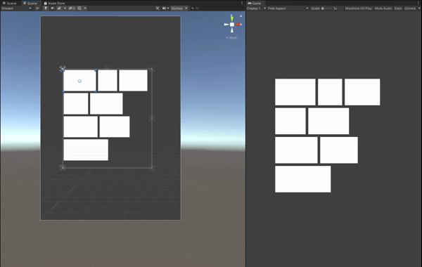 UI: Horizontal layout of many dynamically-sized Text and Buttons? - Questions & Answers - Unity ...