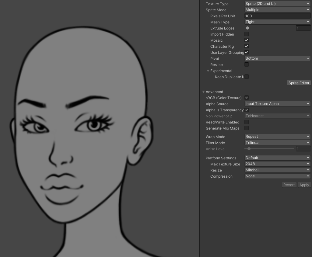Low Resolution When Using Psd Importer And Mipmaps Unity Engine Unity Discussions