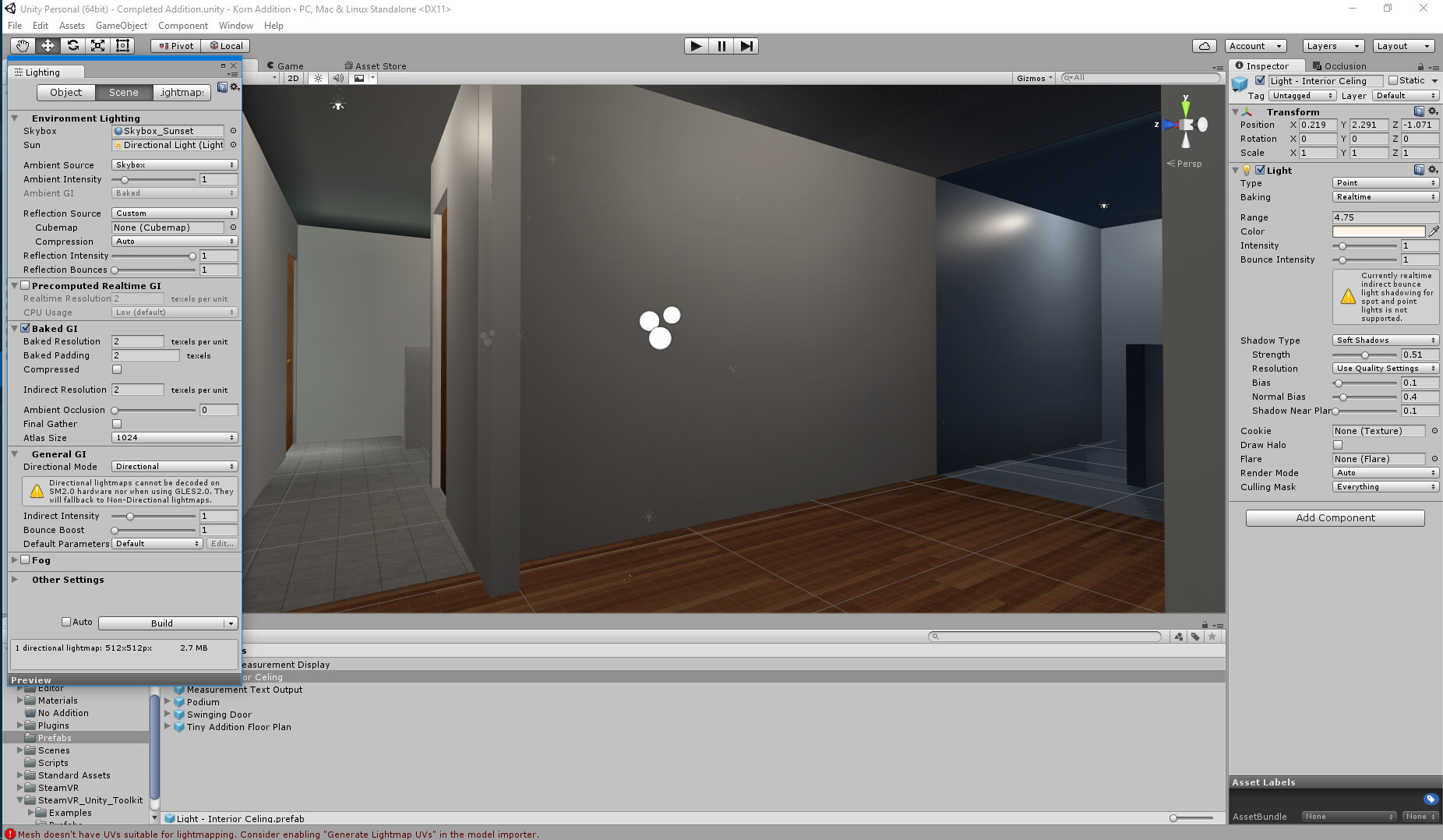 Baked lighting makes whole scene dark - Unity Engine - Unity Discussions