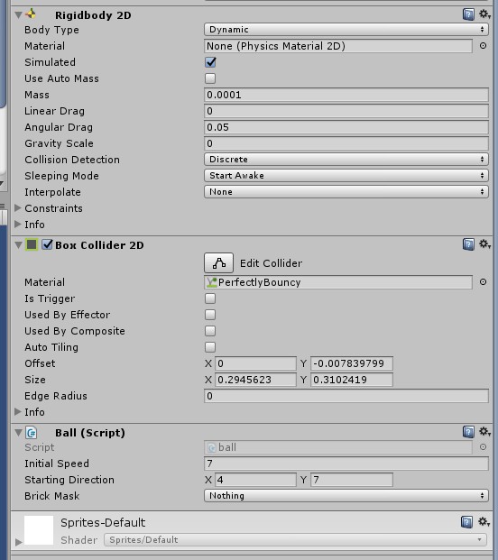 2d simple bounce issue - Unity Engine - Unity Discussions