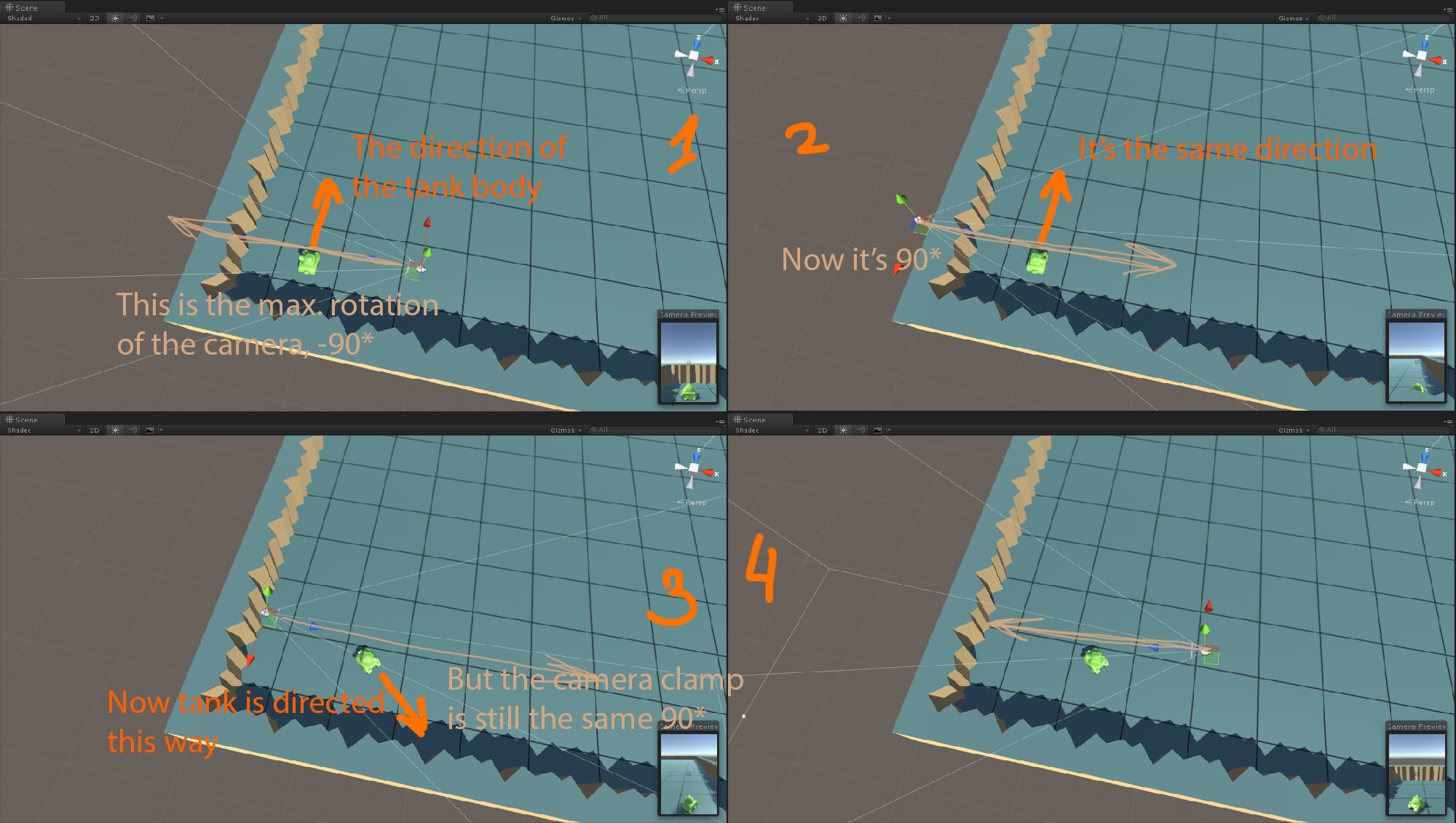 Camera clamps to the world scale, not local :c - Questions & Answers ...