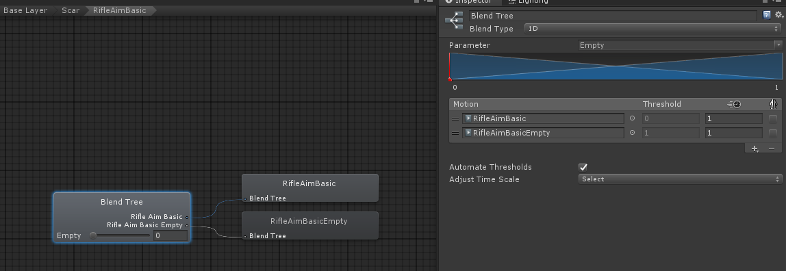 Why Unity thinks that animator parameter is being used by the Blending ...