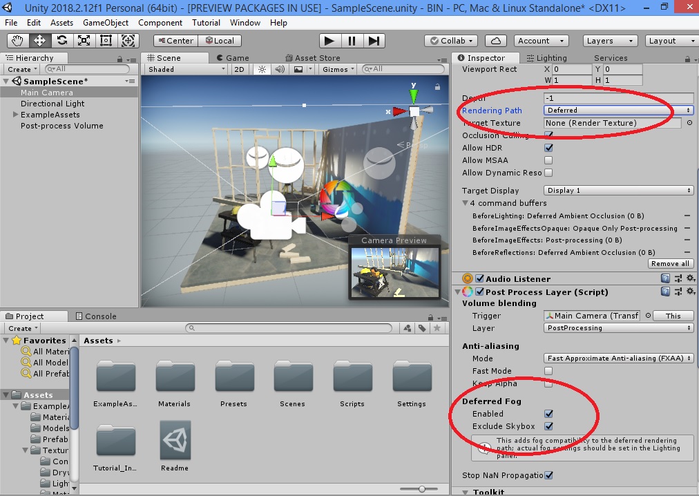 Post Processing V2 And Skybox Fog Unity Engine Unity Discussions