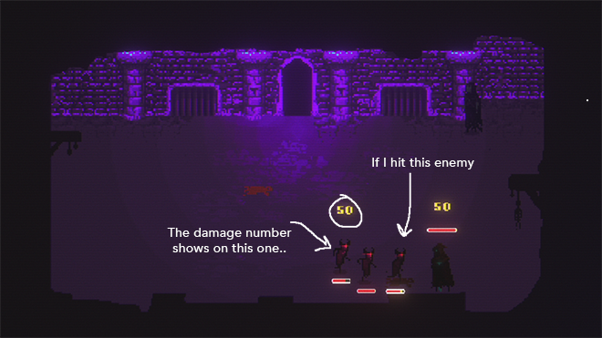 Unity 2d Combat Text Issue With Multiple Enemies Questions And Answers Unity Discussions