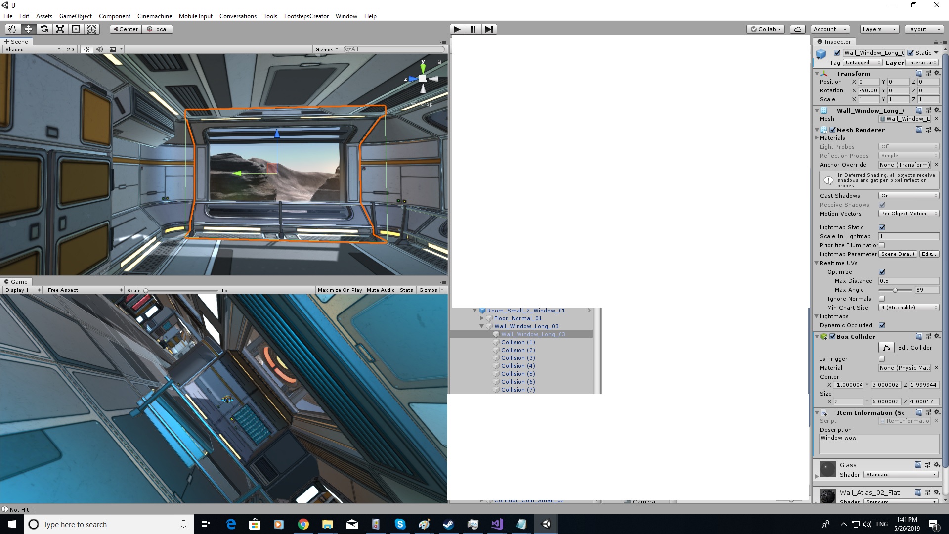 How can I make that the interactable raycast shoot will not pass through some objects like doors ...