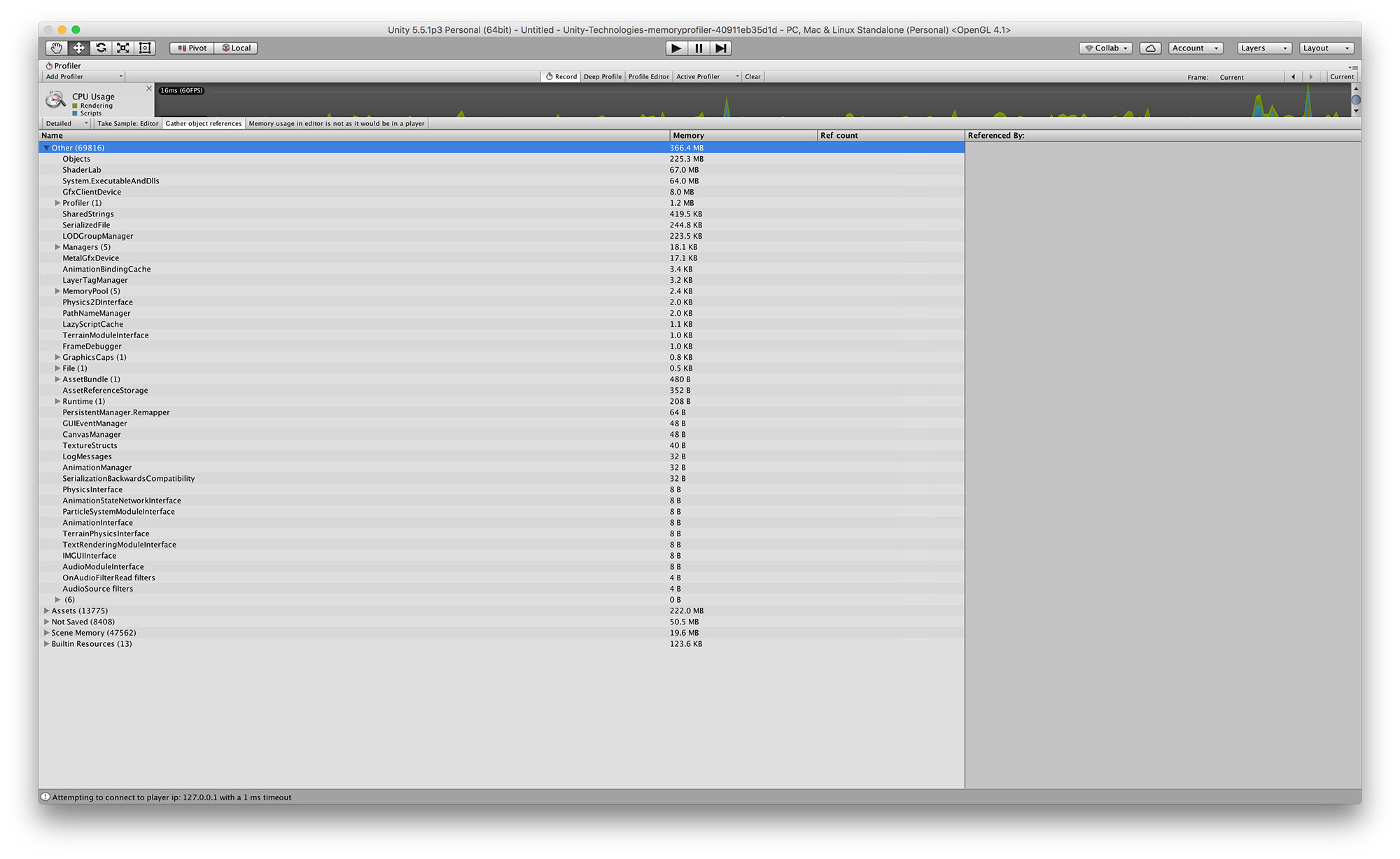 Problem with RAM usage on iOS build - Unity Engine - Unity Discussions