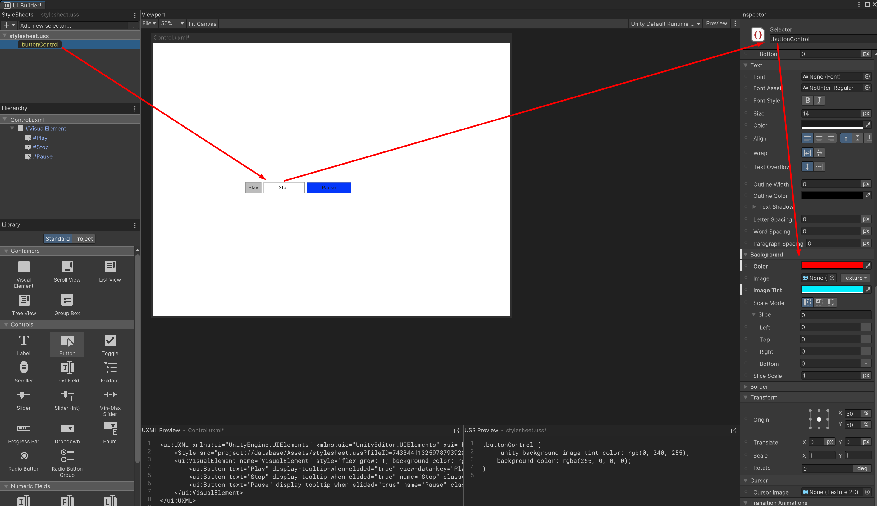 USS class color background not functional - Unity Engine - Unity Discussions