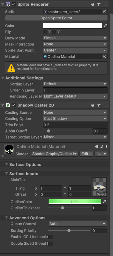material does not have a _maintex texture property - Unity Engine - Unity Discussions