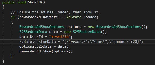 How to test S2S redeem callback works? - Unity Services - Unity Discussions