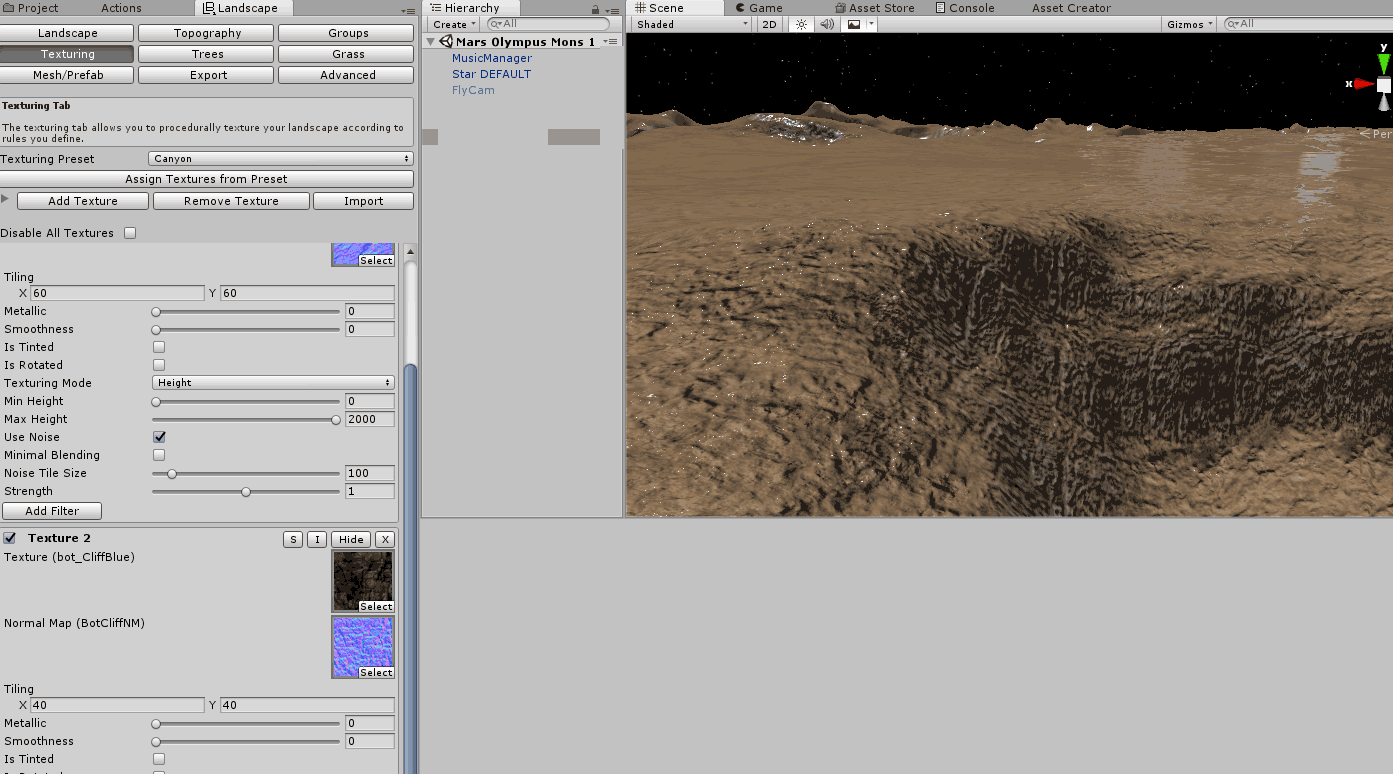 Landscape Builder - Procedural Terrains, Advanced Prefab System, spline ...