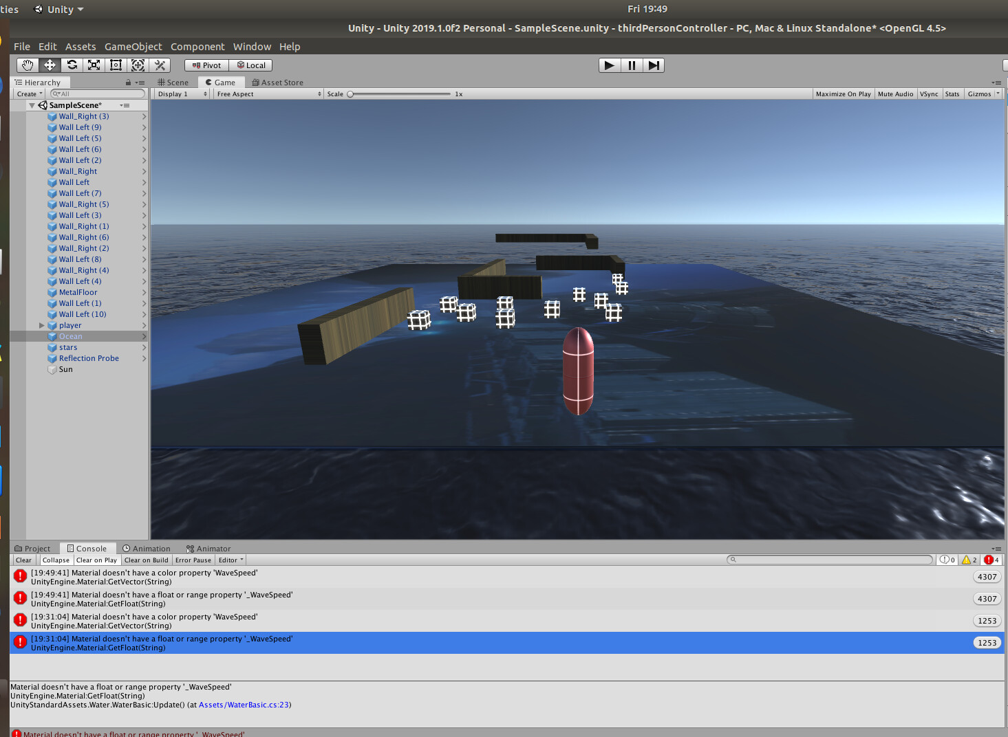 ERROR: Assertion failed: Material doesn't have a color property - Unity Engine - Unity Discussions