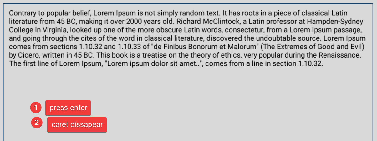 Dont see caret when press big ENTER in inputfield - Questions & Answers - Unity Discussions