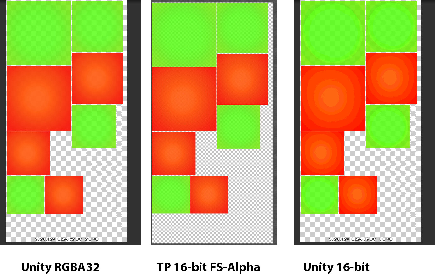 Gradient-friendy dither options for RGBA-16 asset compression - Unity ...