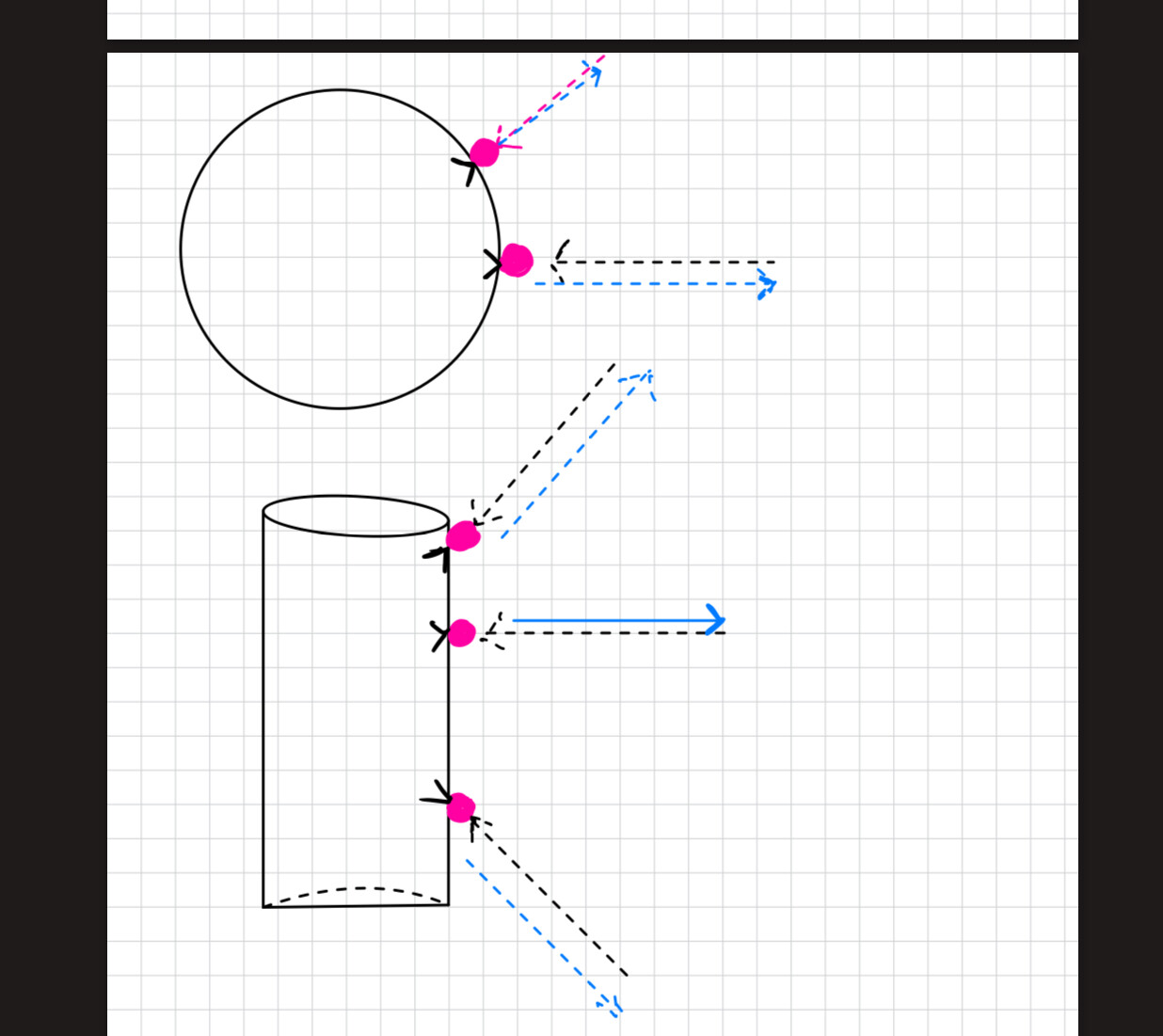 Collision of a particle against a cylinder without colliders? - Questions & Answers - Unity ...