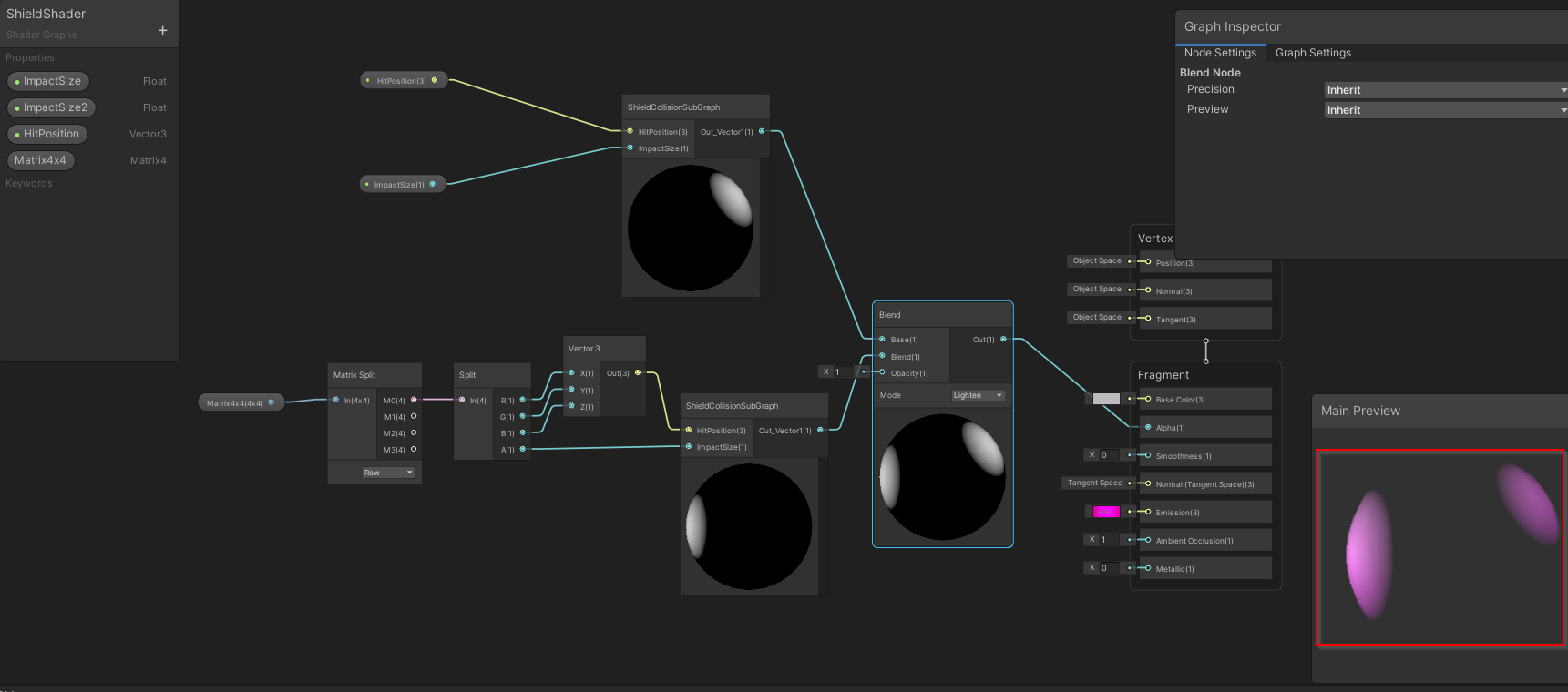 Process multiple collisions for a shield shader - Unity Engine - Unity Discussions