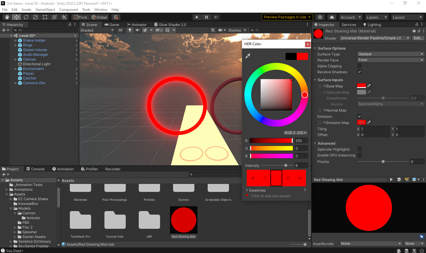 Why is emissive glow going to white? - Questions & Answers - Unity Discussions