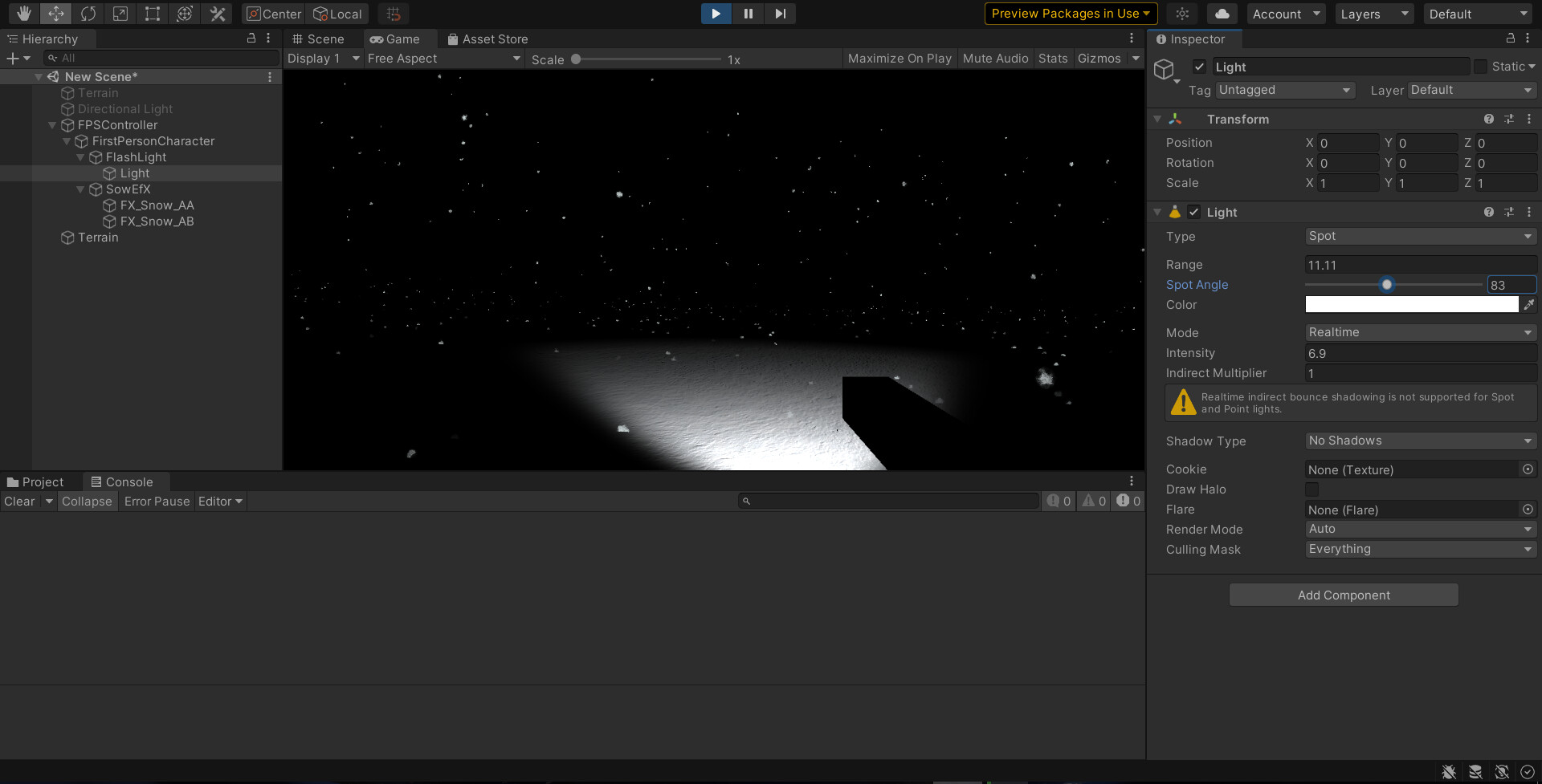 how to to make the particles visible in the Particlesystem only when affected by light in a ...