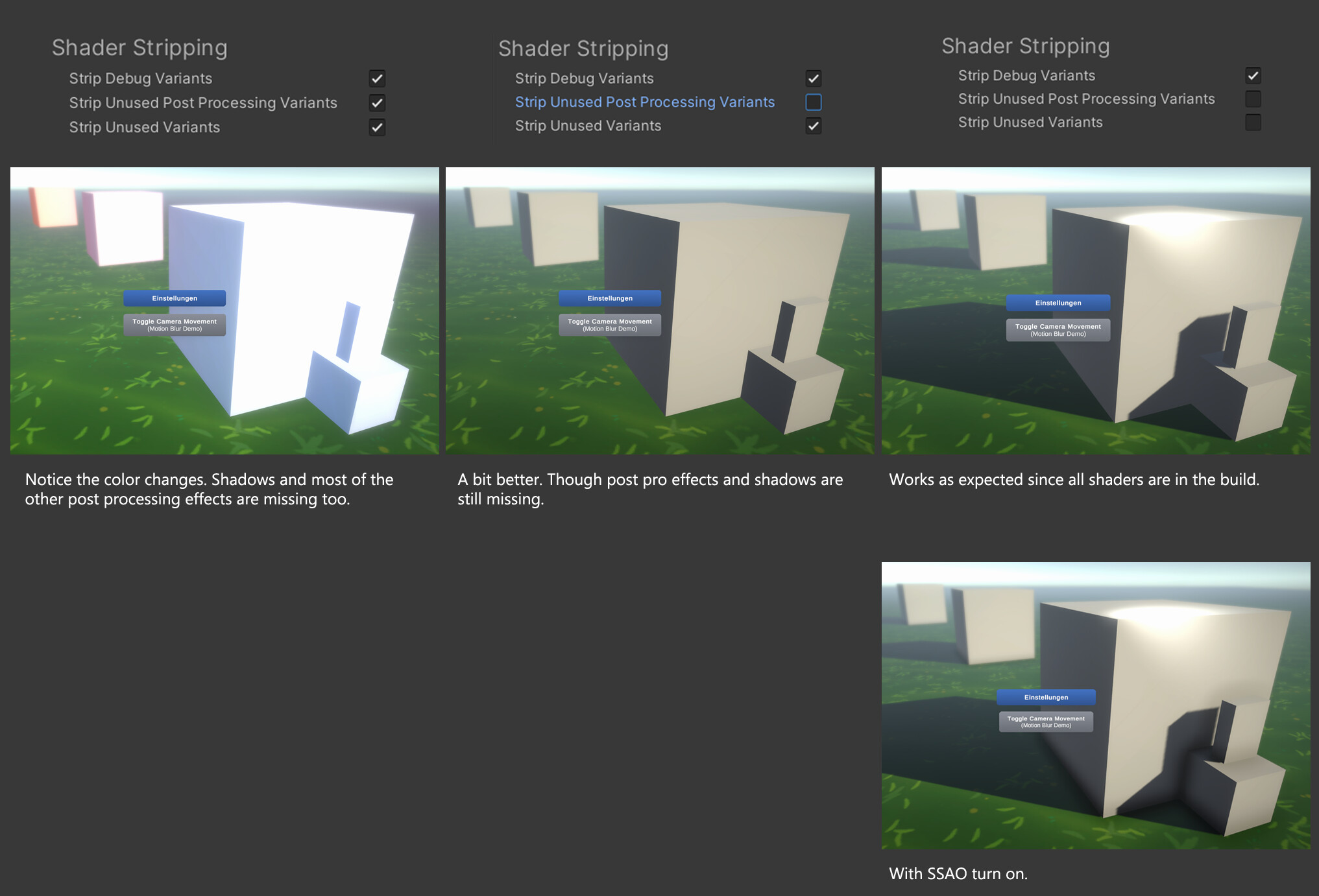 Turn URP SSAO on and off at runtime - Unity Engine - Unity Discussions