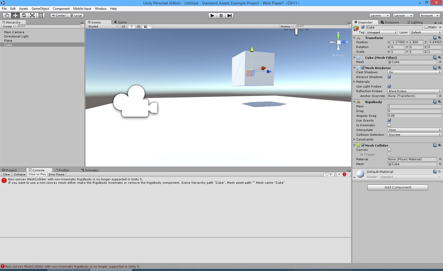 Why when I even add mesh collider , objects fall down? - Questions ...