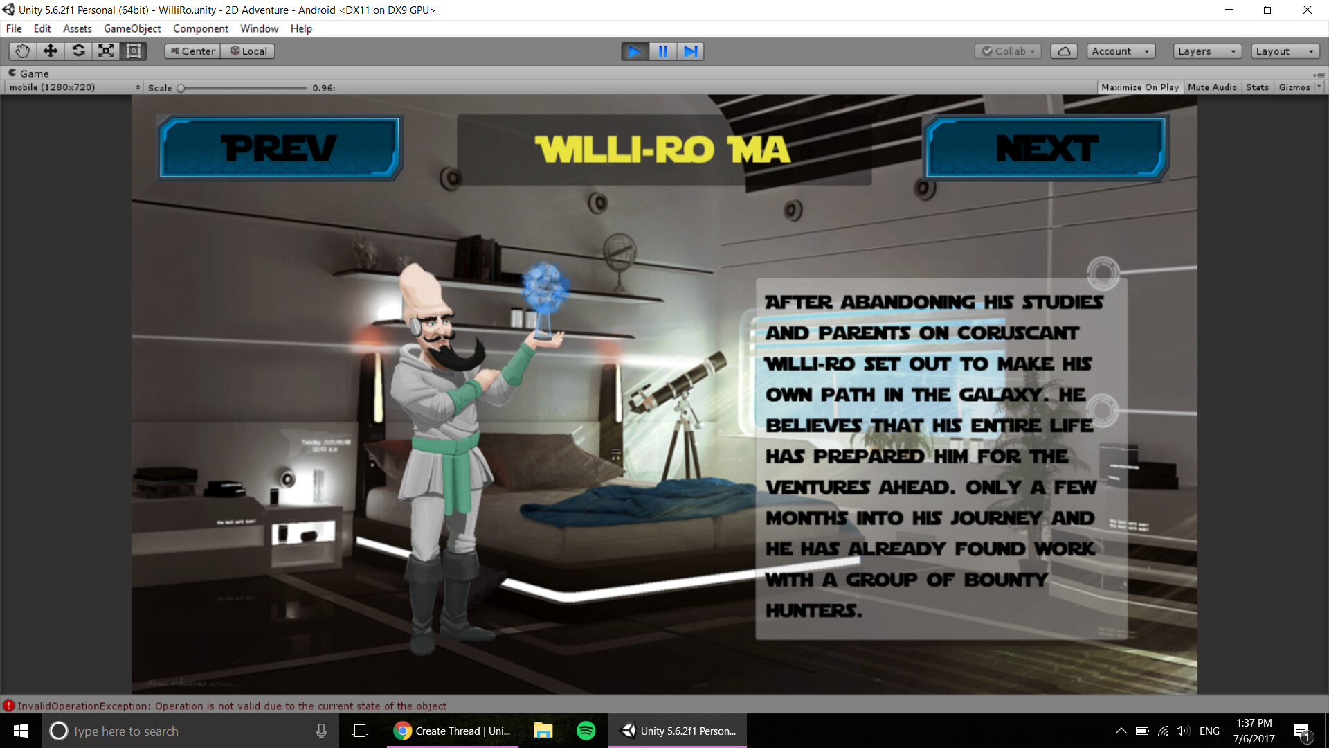 2d character selection - Unity Engine - Unity Discussions