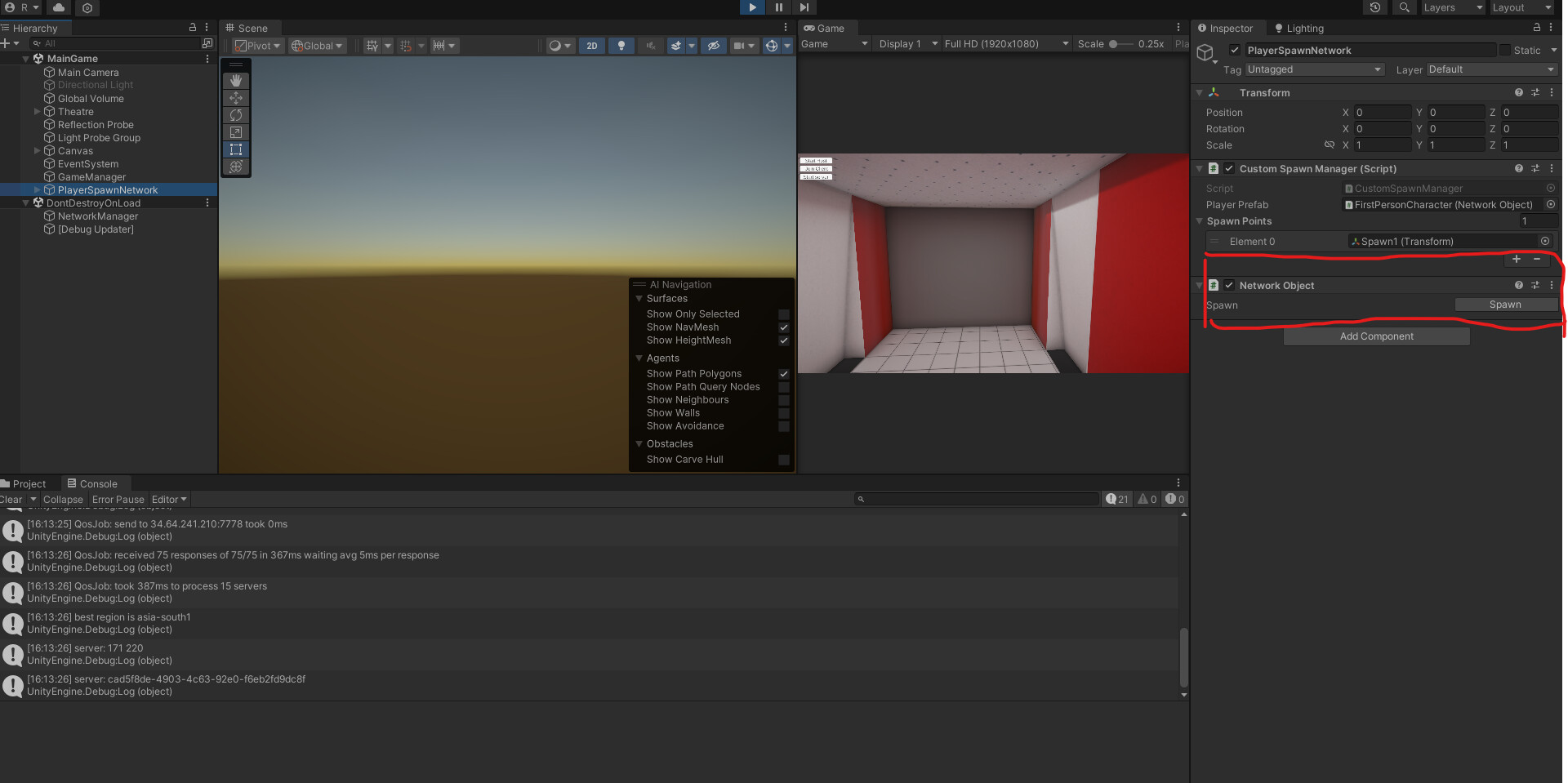 Why Network Object is not spawning automatically in 2nd scene? - Questions & Answers - Unity ...