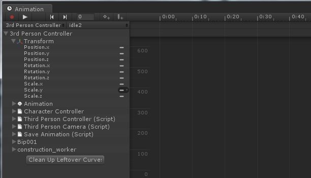 Storing Animation Data Via Script Unity Engine Unity Discussions