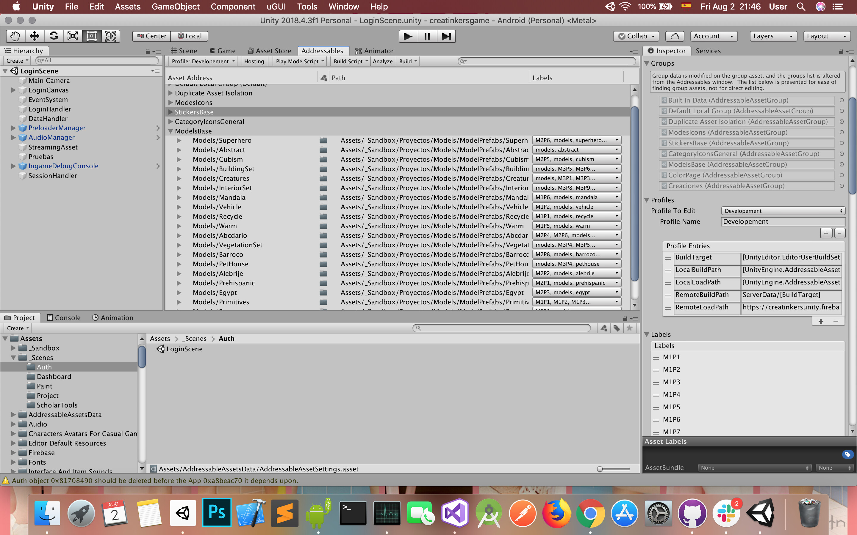 DownloadDependenciesAsync fails on upgraded project 1.1.7 - Unity ...