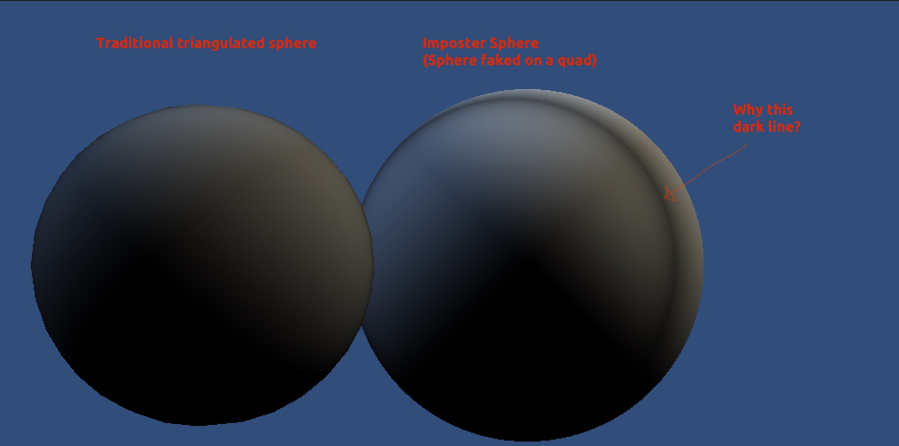 Sphere imposter on quad in deferred rendering - Unity Engine - Unity Discussions