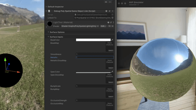 Strange reflection mapping from PolySpatial Lighting Node - Unity Engine - Unity Discussions