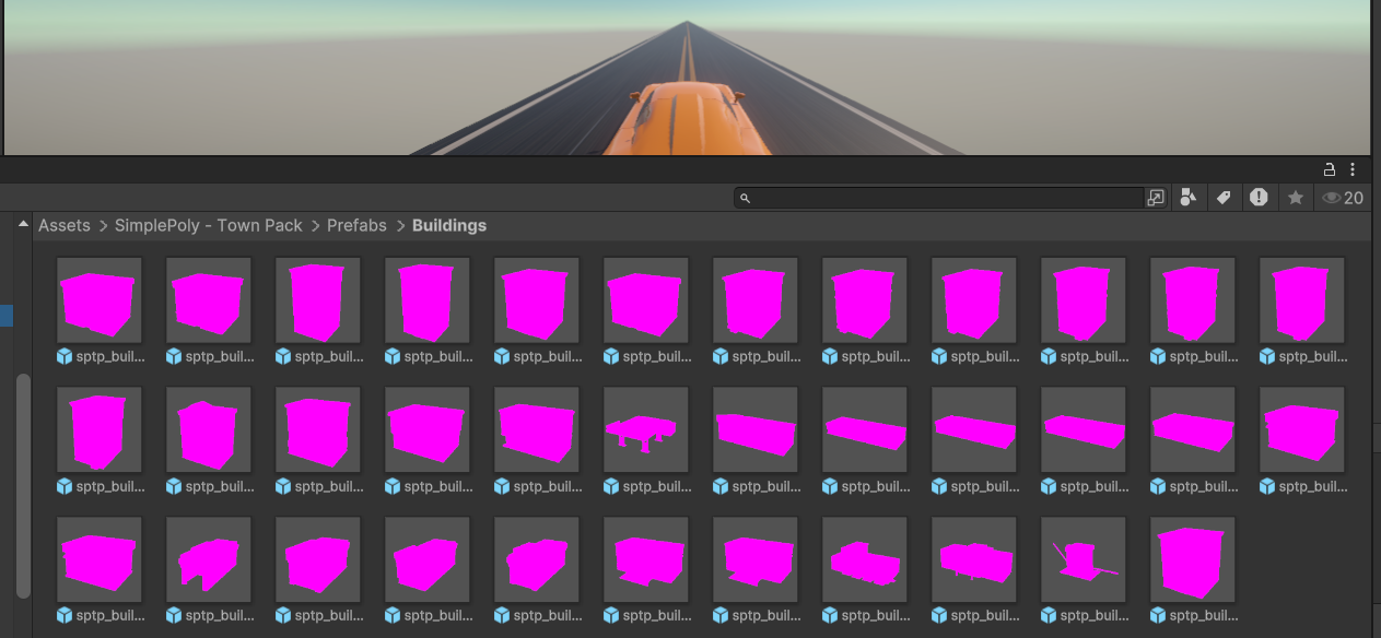Objects that are imported are not able to get the materials in the editor. prefabs, materials ...