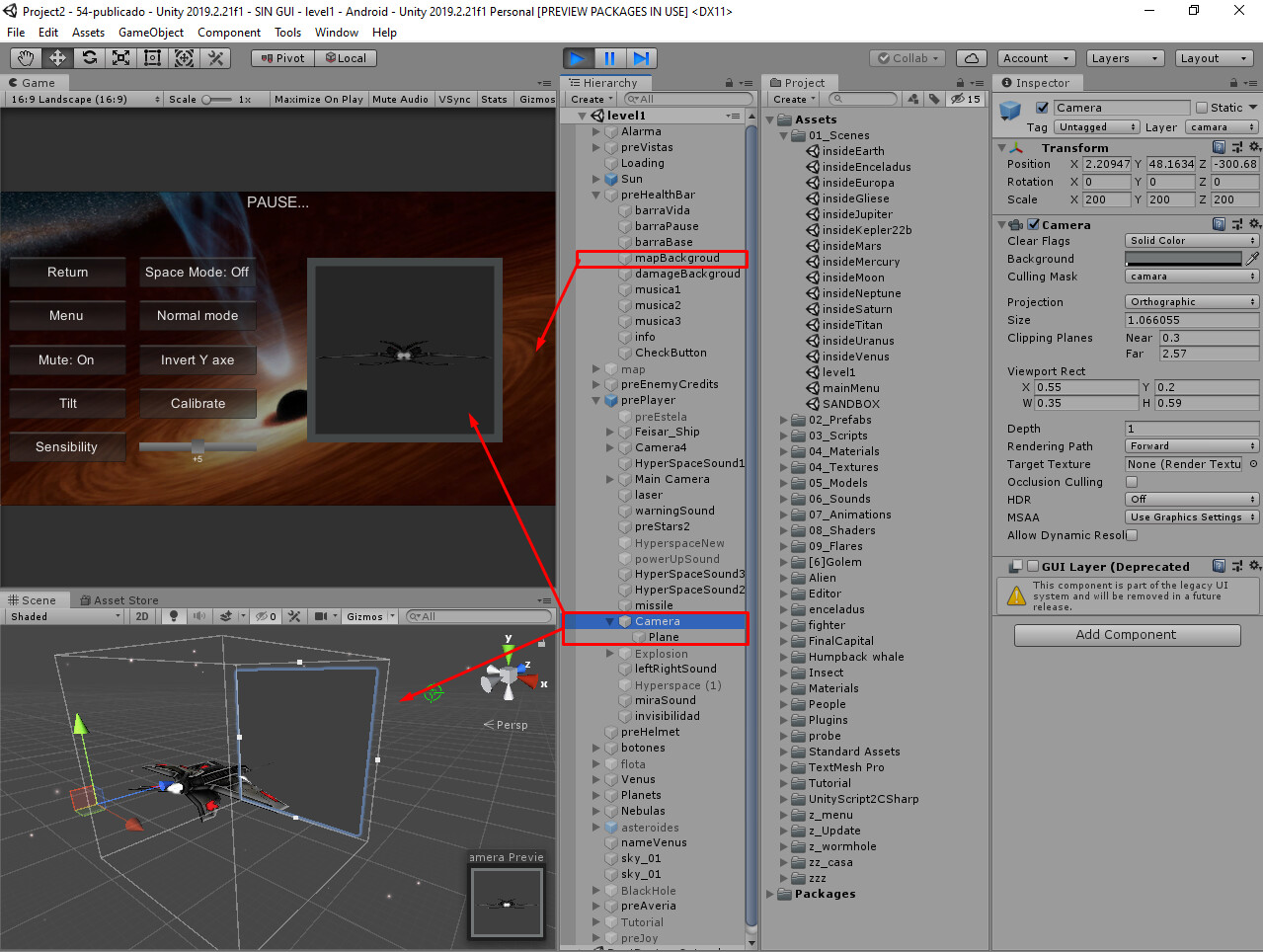 Setting an UI Image as a background behind an object - Unity Engine - Unity Discussions