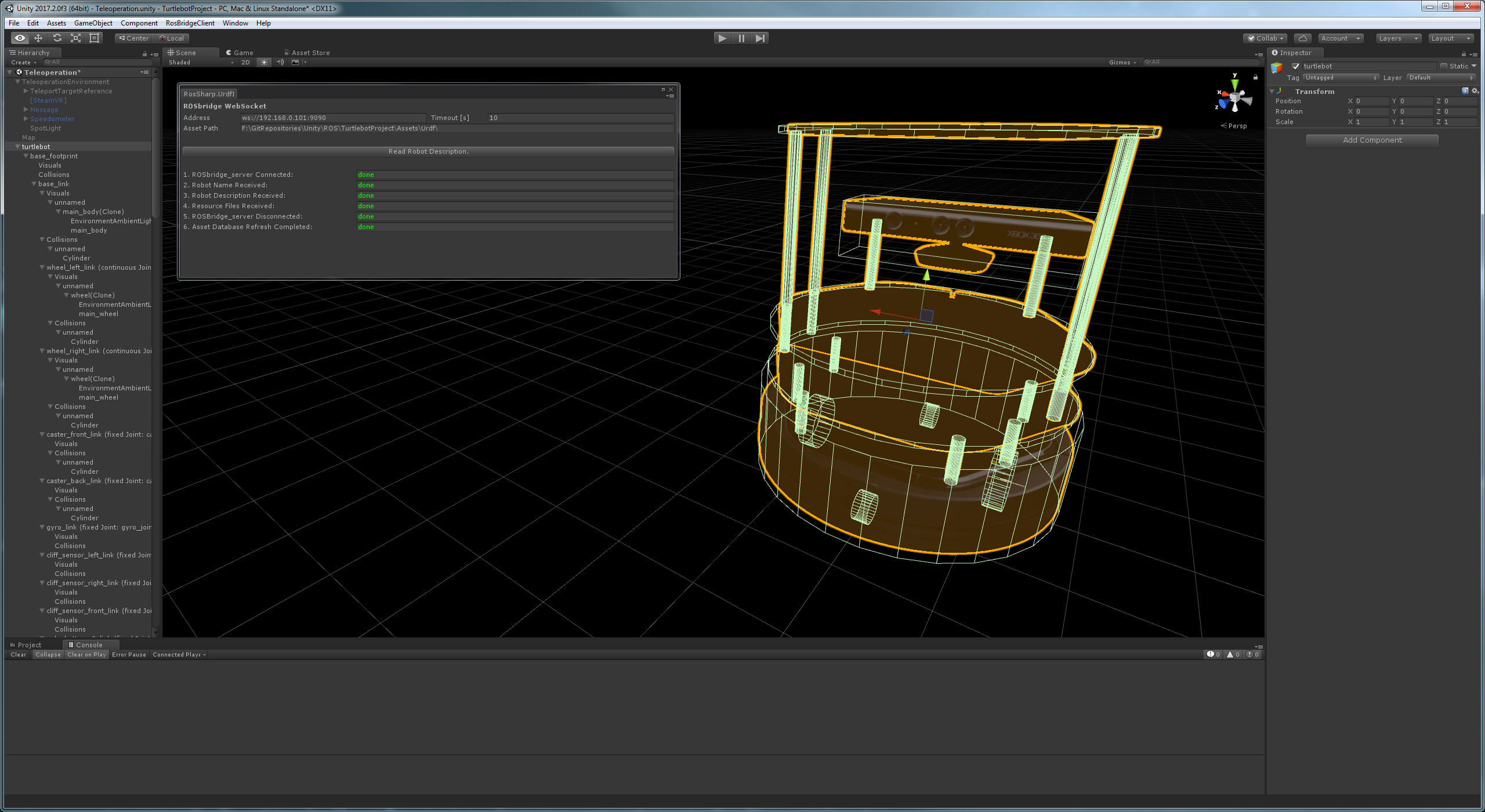 ROS# - ROS# - ROS-Unity Communication Package - Community Showcases - Unity Discussions