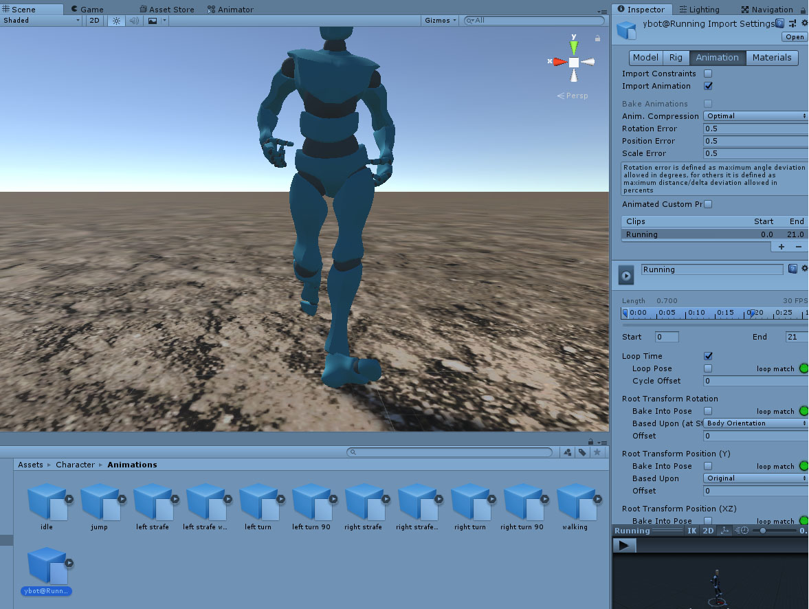 Unity + Mixamo - Animations playing weird - Questions & Answers - Unity ...