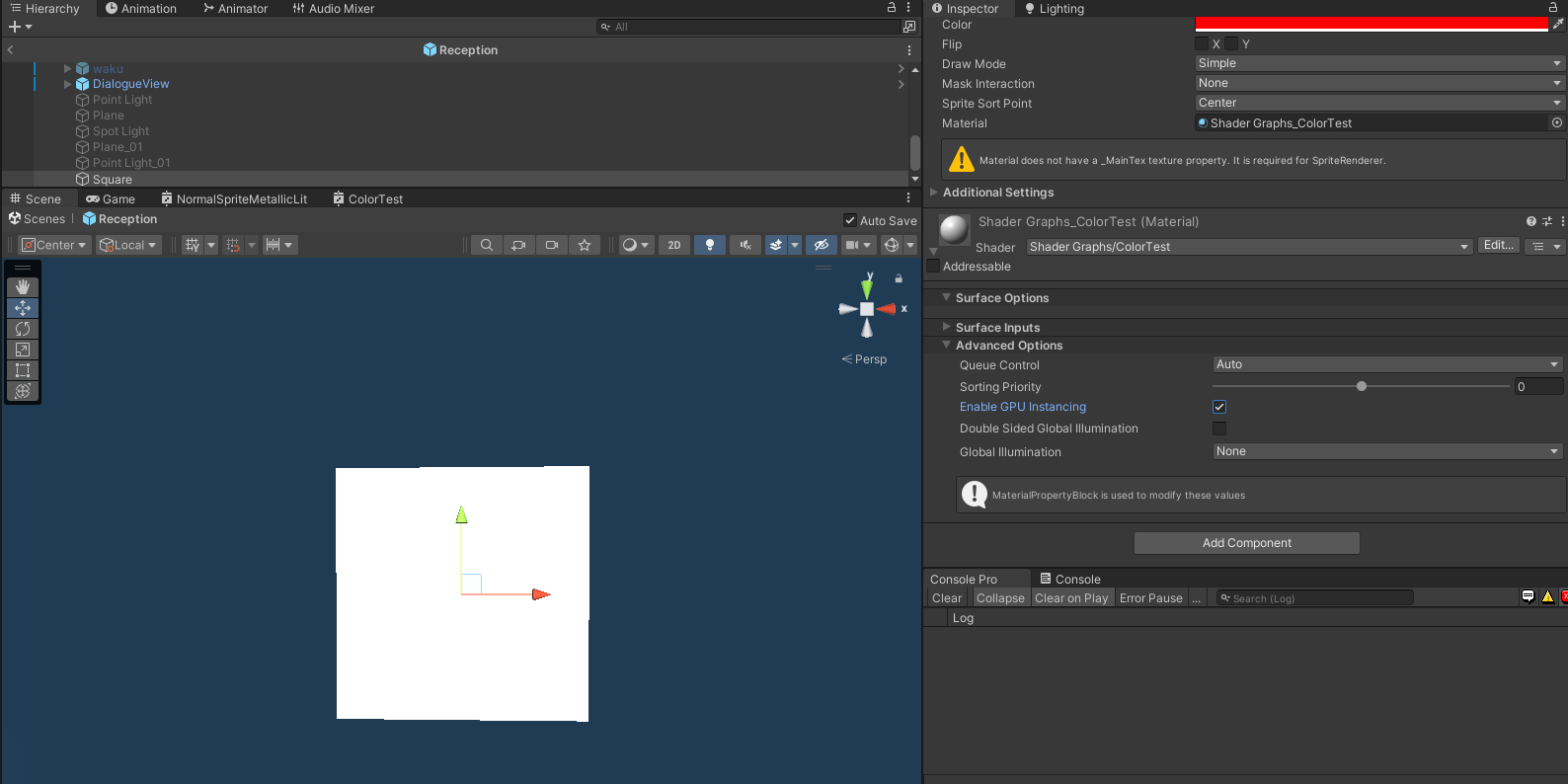 How is a sprite color passed to the shader graph? - Unity Engine - Unity Discussions
