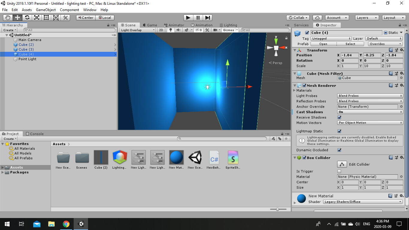 How do you stop light from piercing through walls? - Unity Engine - Unity Discussions