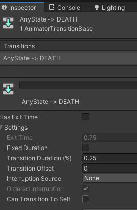 Animation Transition from AnyState issue - Unity Engine - Unity Discussions
