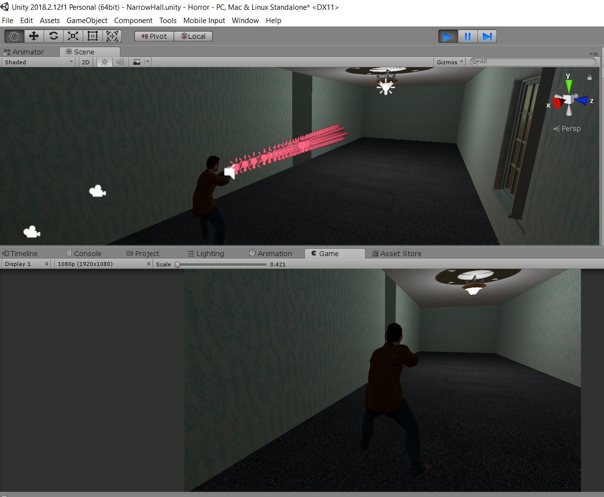 Strange shadows on wall sections - Unity Engine - Unity Discussions
